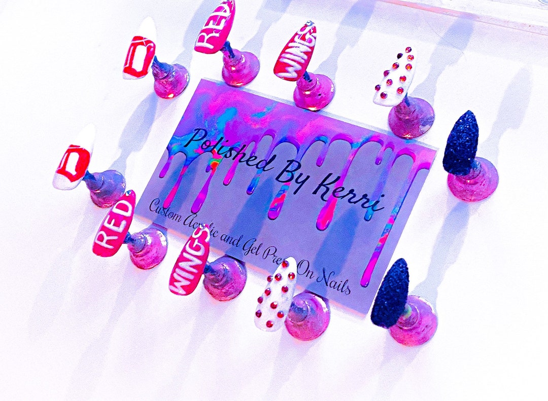 Create Your Own Sports Team Nails! - Etsy
