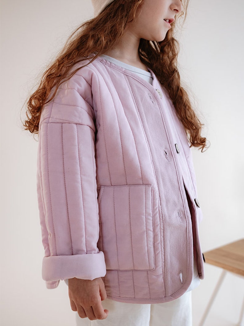 Quilted Cotton Jacket for Kids / Toddler / Baby Winter Bohem Coat - Etsy