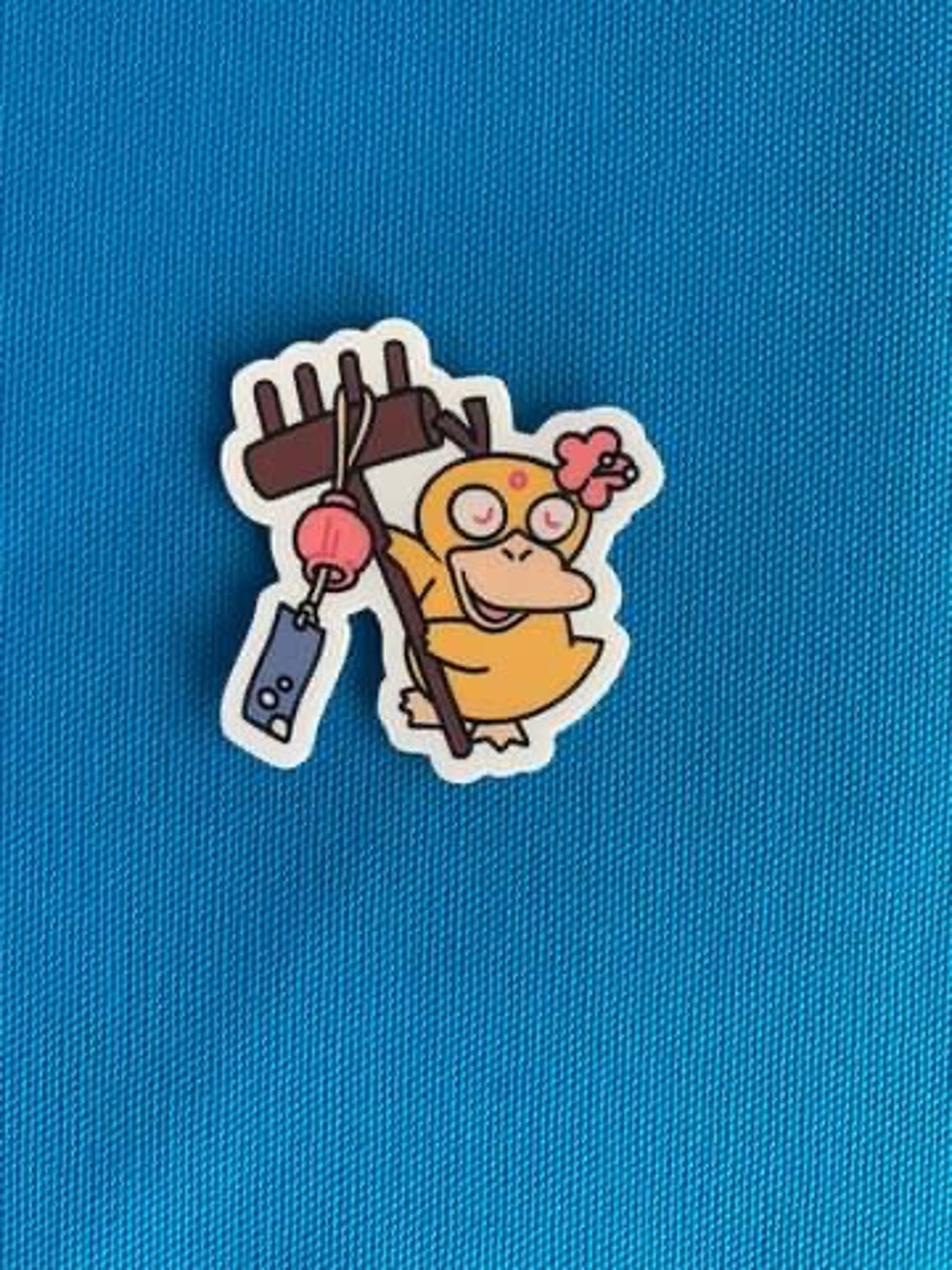 Kanto Zen Rake Psyduck Variant Sticker - Etsy