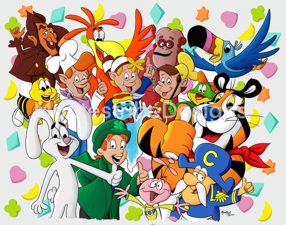 Cereal Mascots - Etsy
