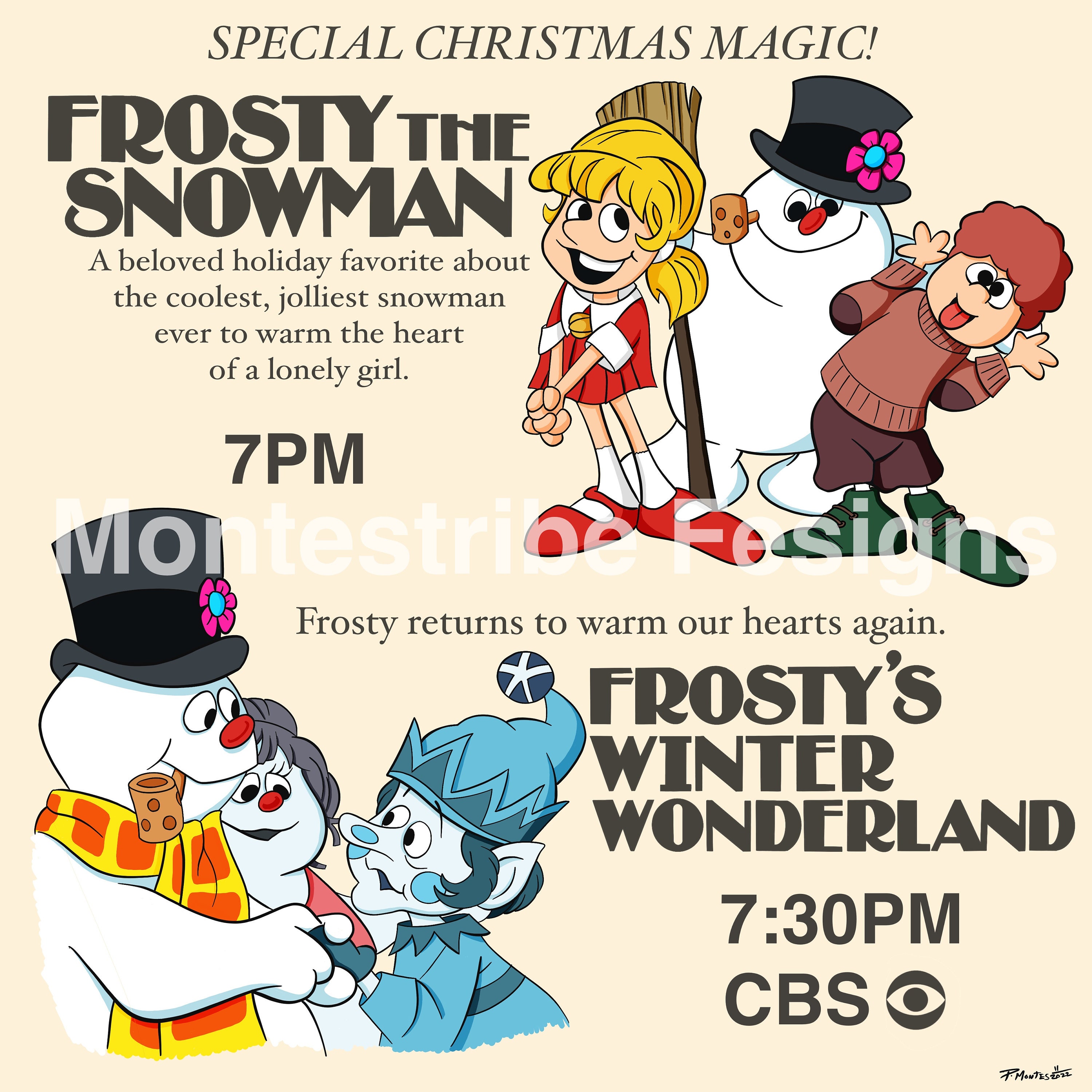 Frosty The Snowman Movie Poster