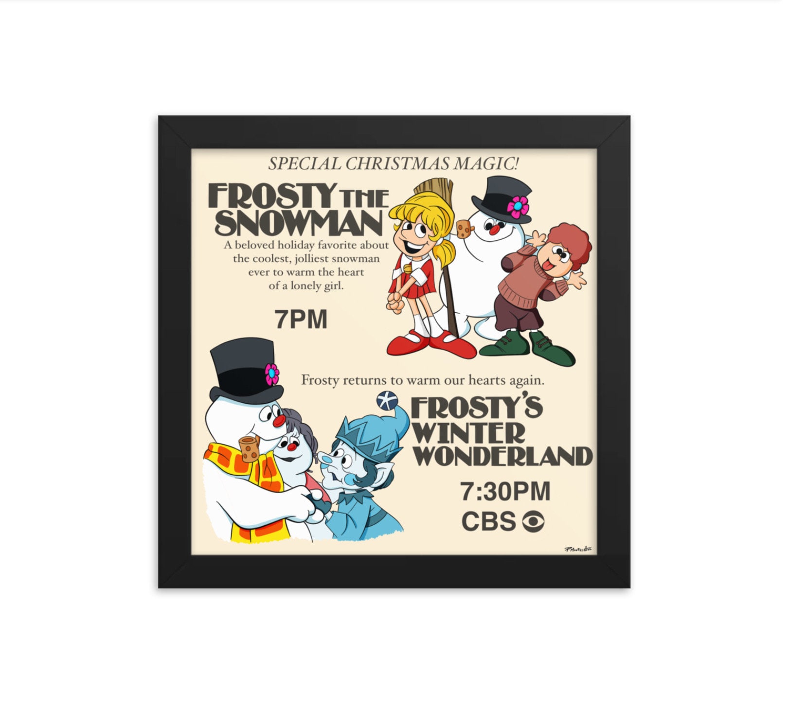 Frosty The Snowman Movie Poster