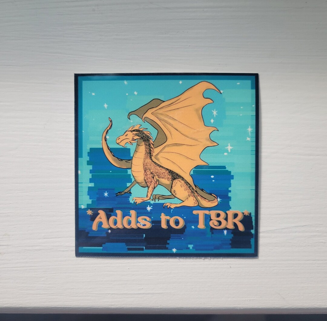 Adds to TBR Sticker, Kindle Stickers, Book Stickers, Bookish Stickers ...