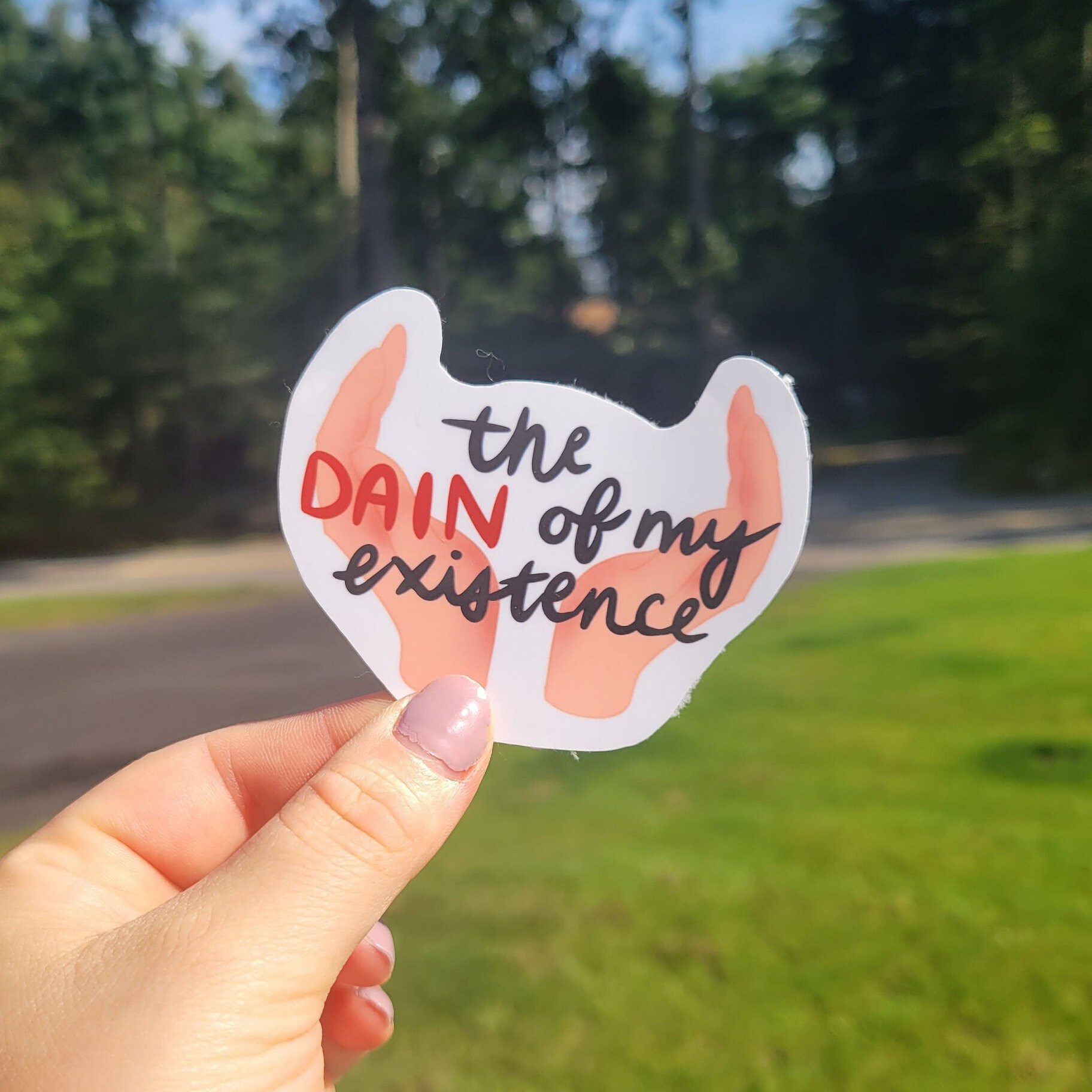 The Dain of My Existence Fourth Wing Sticker, Dain Hate Club, Dane ...