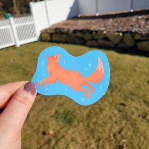 Fox Sticker Pack, Cute Fox Sticker Set, Hand Drawn Stickers, Hand Made ...