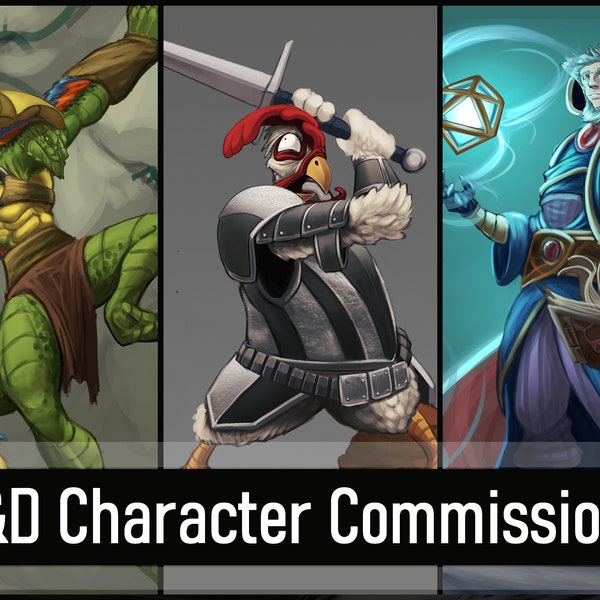 Dnd Art Commission - Etsy