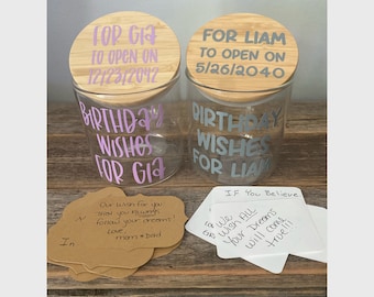 Birthday Wish Jar - Etsy