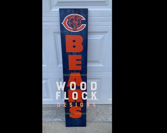 Chicago Bears Sign | Etsy