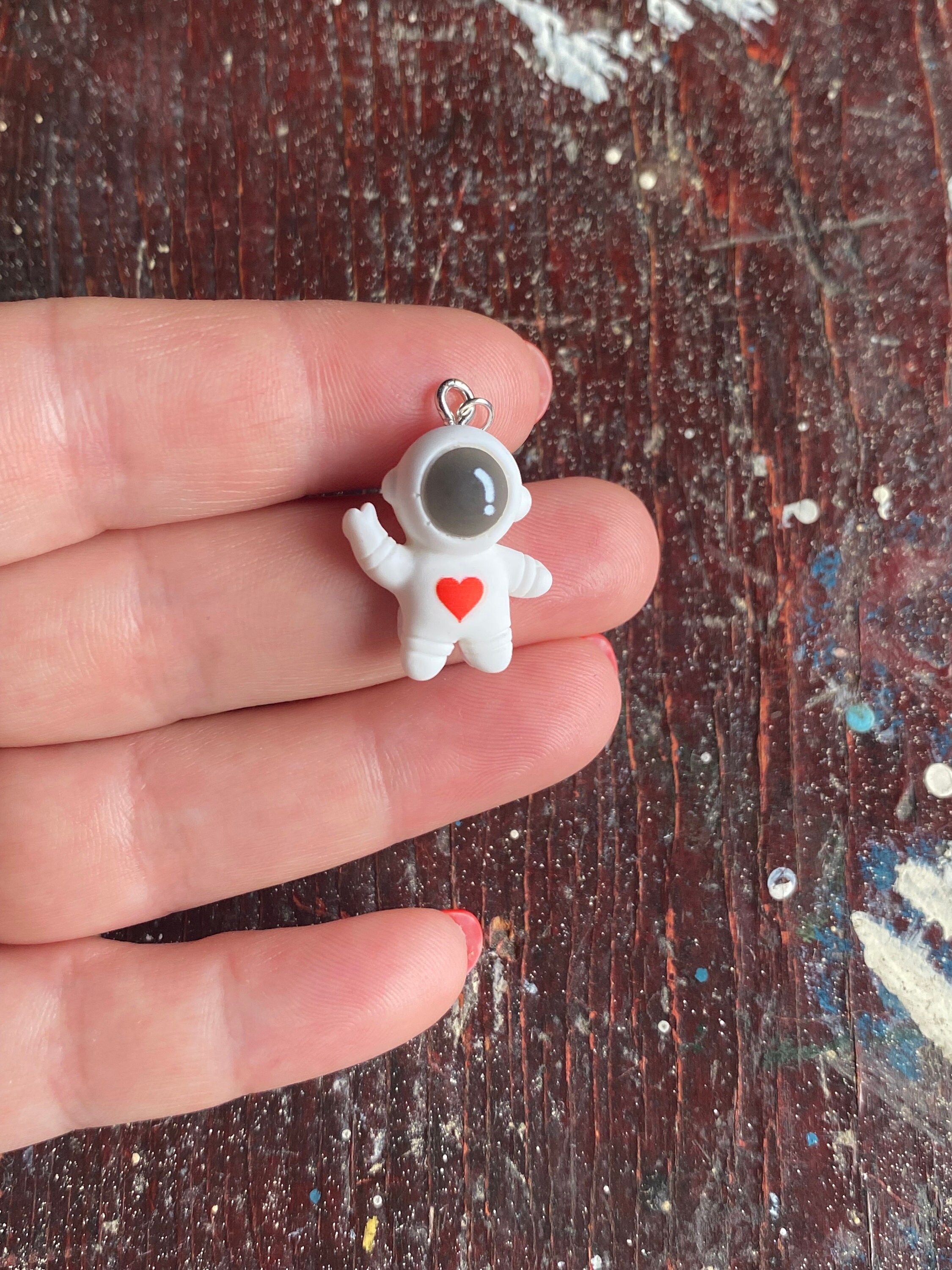 Astronaut Charm/space Explorer Charm/resin Astronaut Charm/space Charms ...