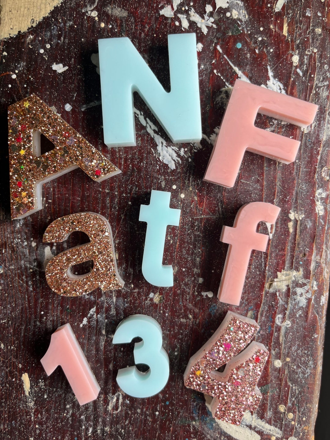 Custom Alphabet Magnet Set - Etsy