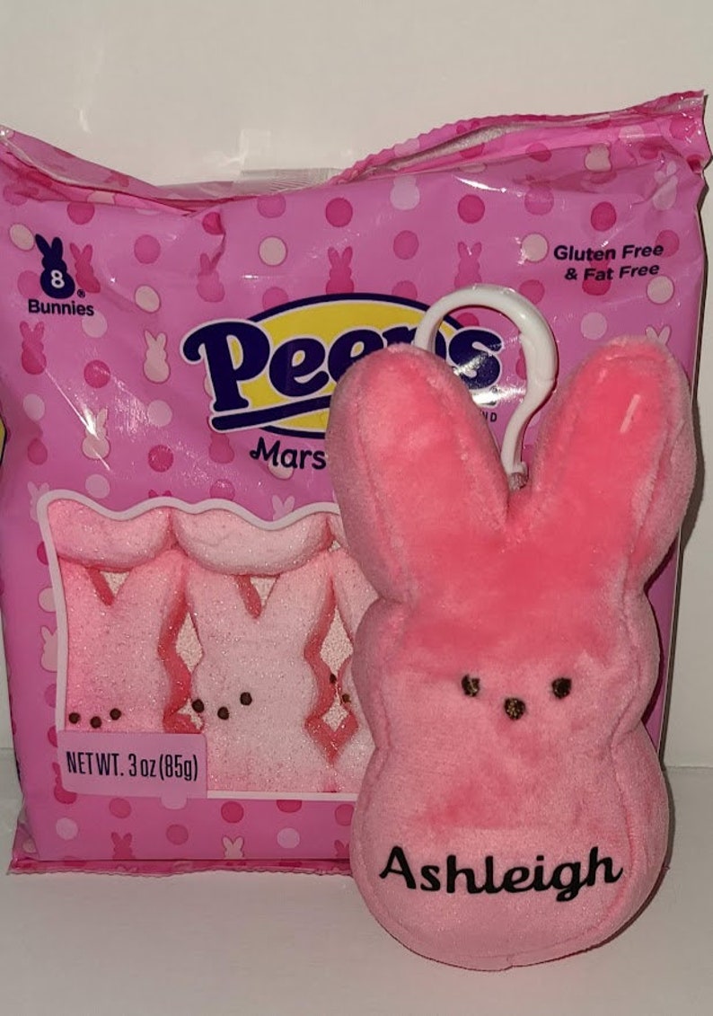 Peeps Mini Plush Backpack Clip/keychain Perfect for Easter. - Etsy