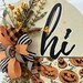 Spooky Jack-o'lantern Halloween Door Hanger, Handmade Halloween Décor ...