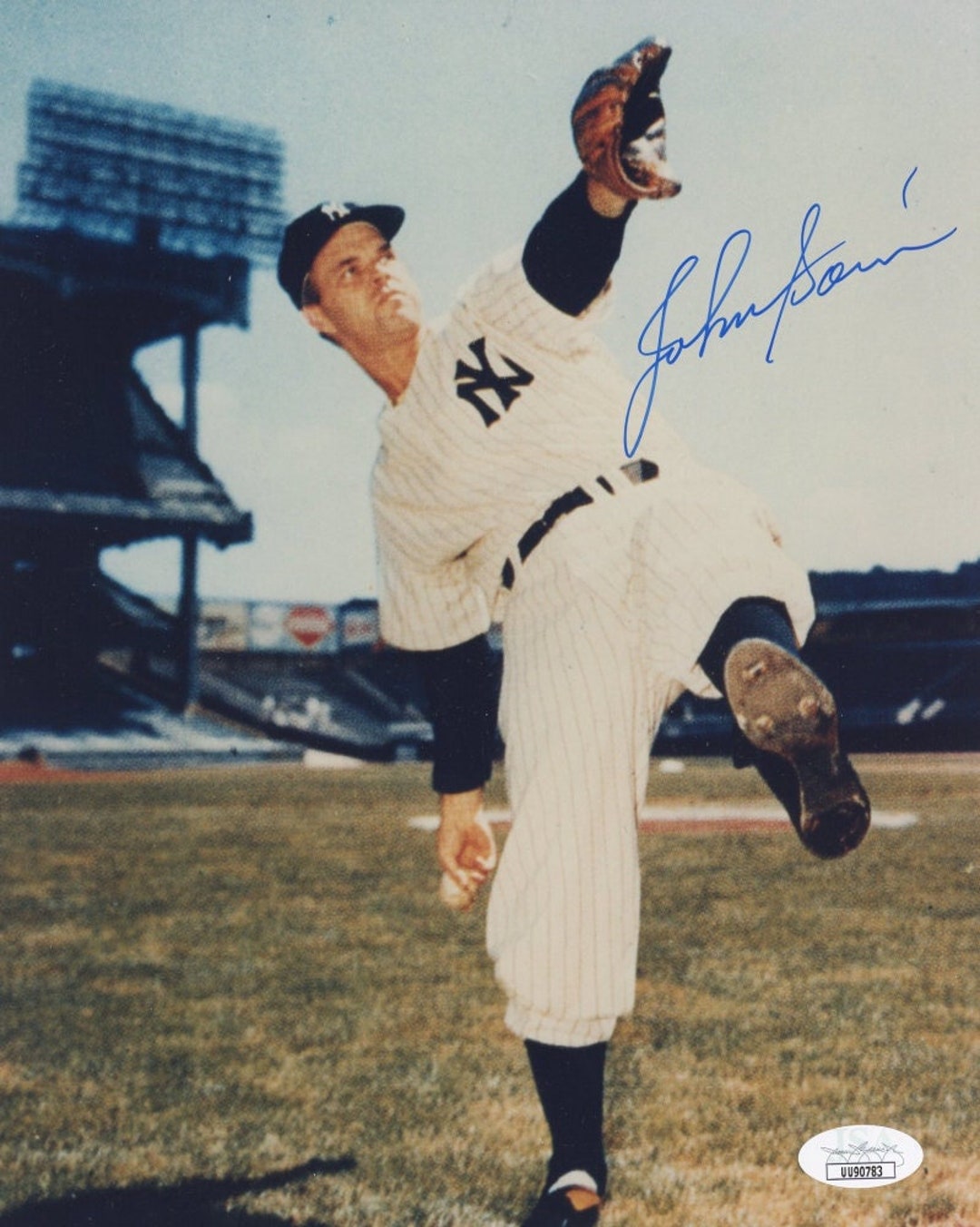 Johnny Sain New York Yankees Signed 8x10 Photo (JSA)- Free Shipping - Etsy