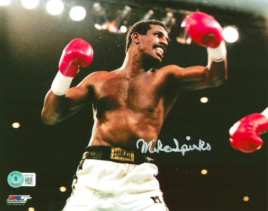Michael Spinks Heavyweight Boxer and Hall of Famer Signed 8x10 Photo ...
