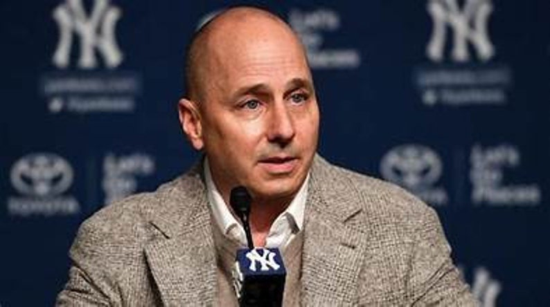 Brian Cashman New York Yankees General Manager / Vice President Signed ...