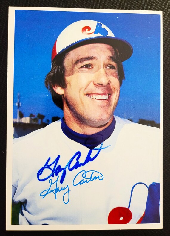 Gary Carter Montreal Expos and Hall of Famer Signed 1980 Topps - Etsy