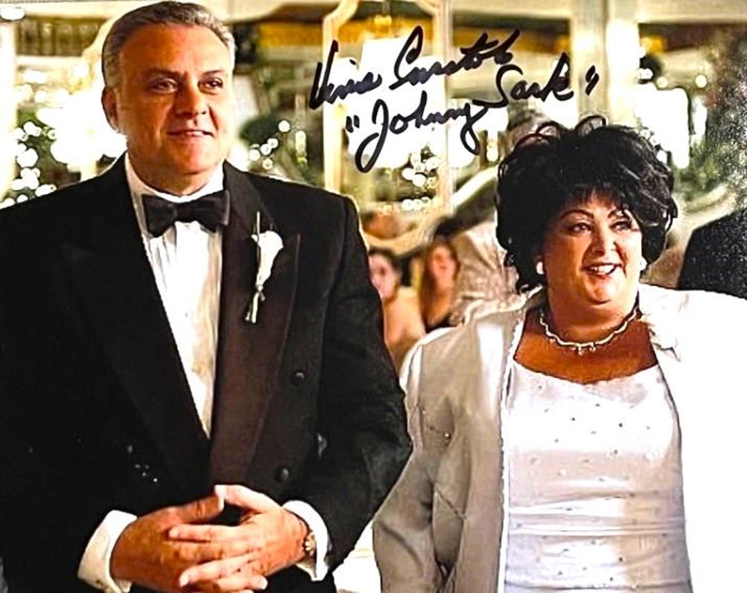 Vincent Curatola "the Sopranos" (johnny Sack) Signed 8x10 Photo -free ...