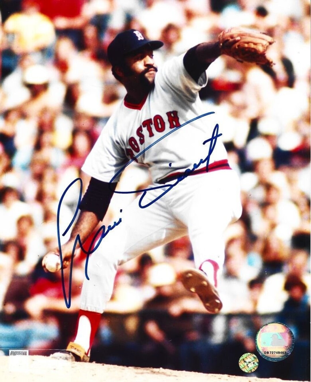 Luis Tiant el Tiante Boston Red Sox Signed Vintage 810 Photo APE & MLB Holograms Free Shipping ...