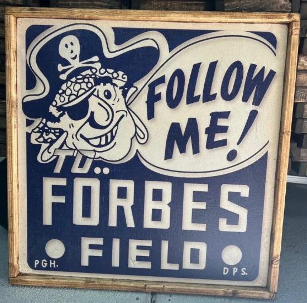 Follow Me to Forbes Field Advertisement Vintage Style Advertisement 12 ...