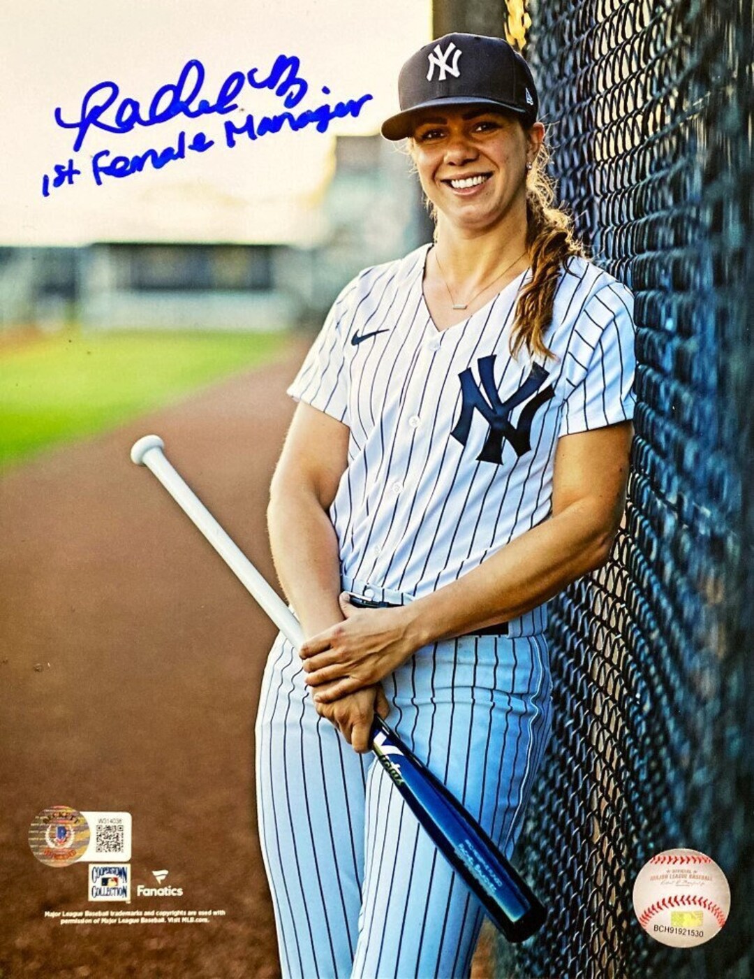 Rachel Balkovec New York Yankees Organization Signed 8x10 Photo and ...