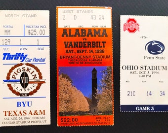 Texas A&m Ticket - Etsy