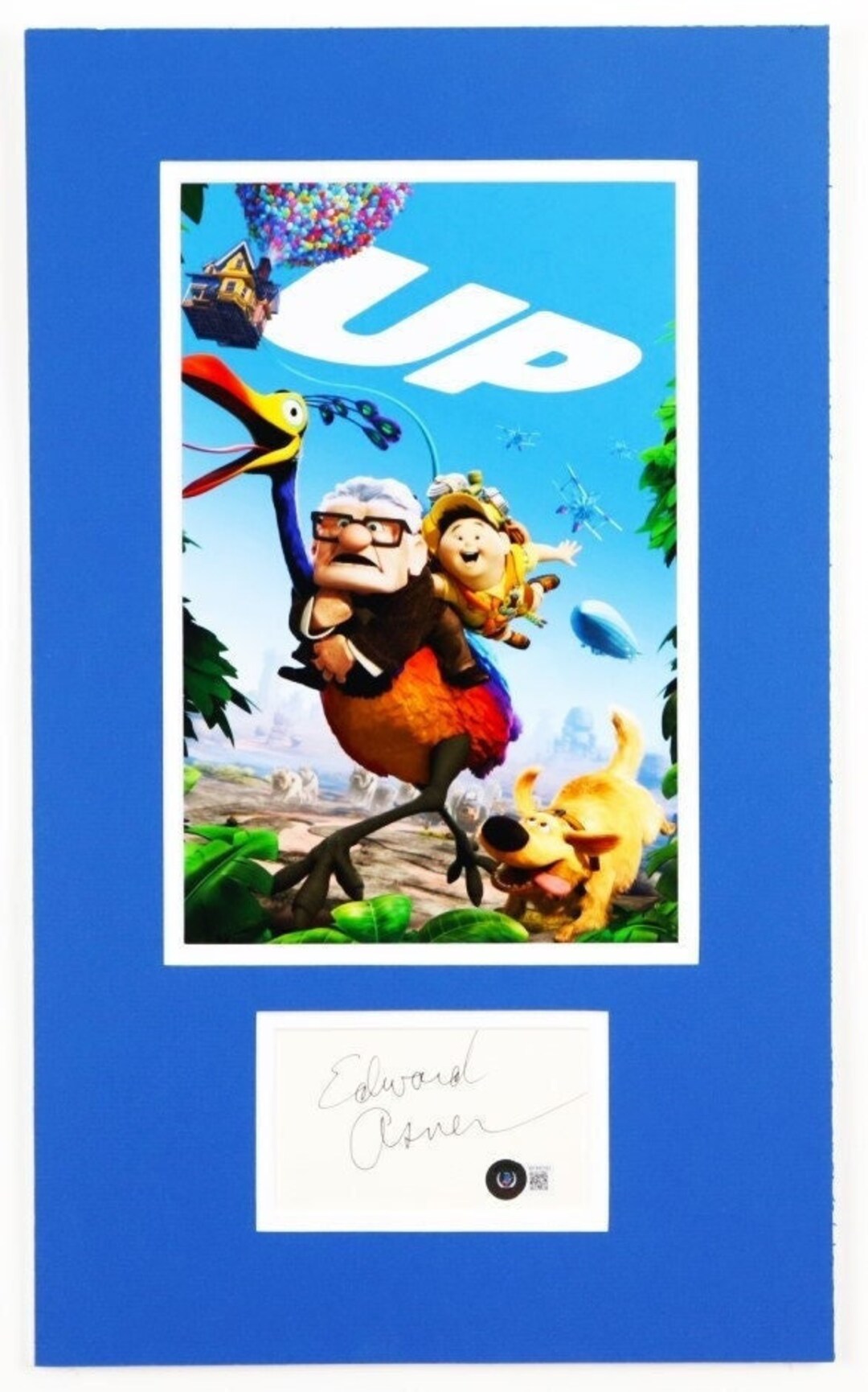 Ed Asner (voice of Carl Fredricksen) Signed Ed Asner (voice of Carl Fredricksen) Signed