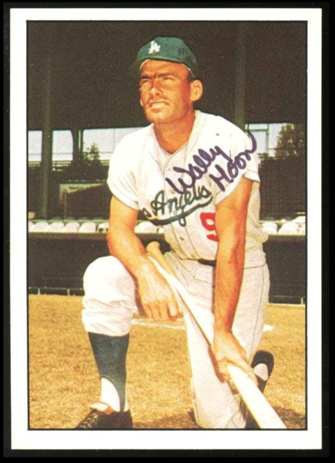 Wally Moon Los Angeles Dodgers Signed 1981 "the 1960's" TCMA Card (JSA ...