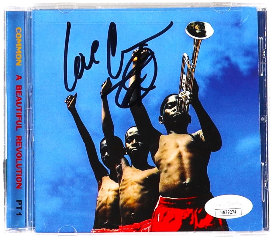 Common Signed a Beautiful Revolution Part 1 CD Album Cover Inscribed ...