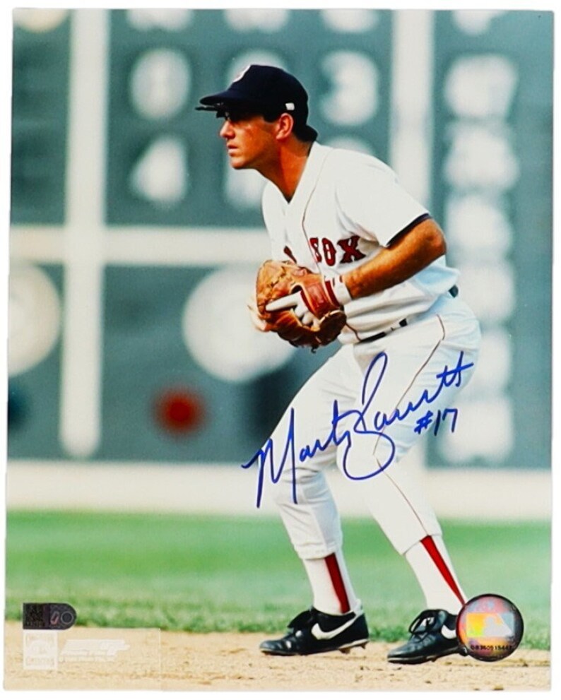 Marty Barrett Boston Red Sox Signed 8x10 Photo (AIV & MLB) - Free ...