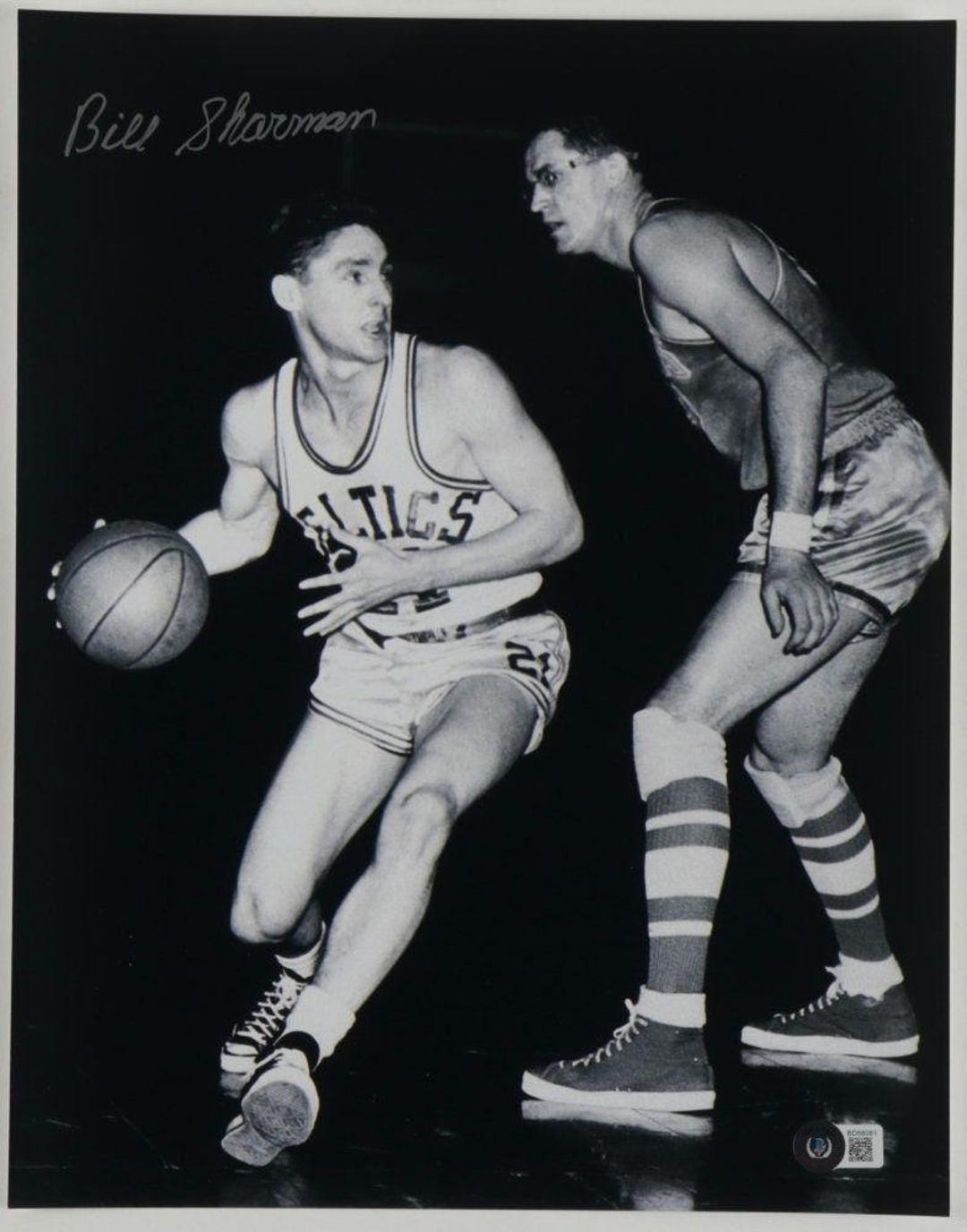 Bill Sharman Boston Celtics & Hall of Famer Signed 11x14 Photo (beckett ...