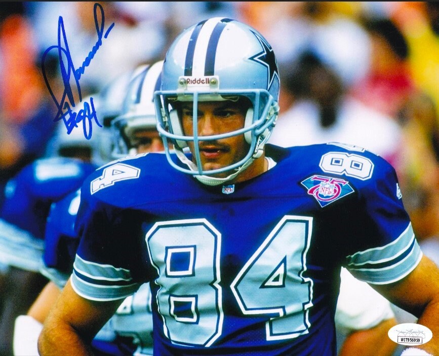 Jay Novacek Dallas Cowboys Signed Dallas Cowboys 8x10 Photo JSA Witness ...