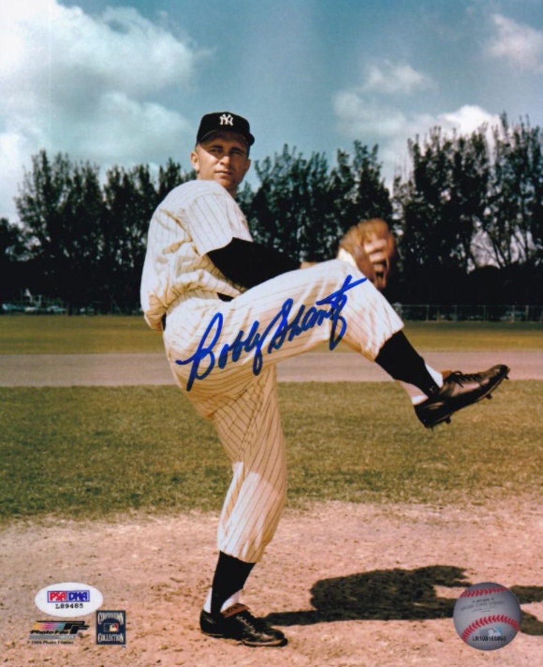 Bobby Shantz New York Yankees Signed Vintage 8x10 Photo (PSA/DNA COA ...