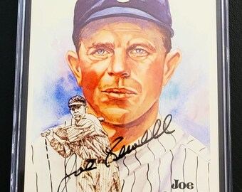 Joe Sewell Signed - Etsy