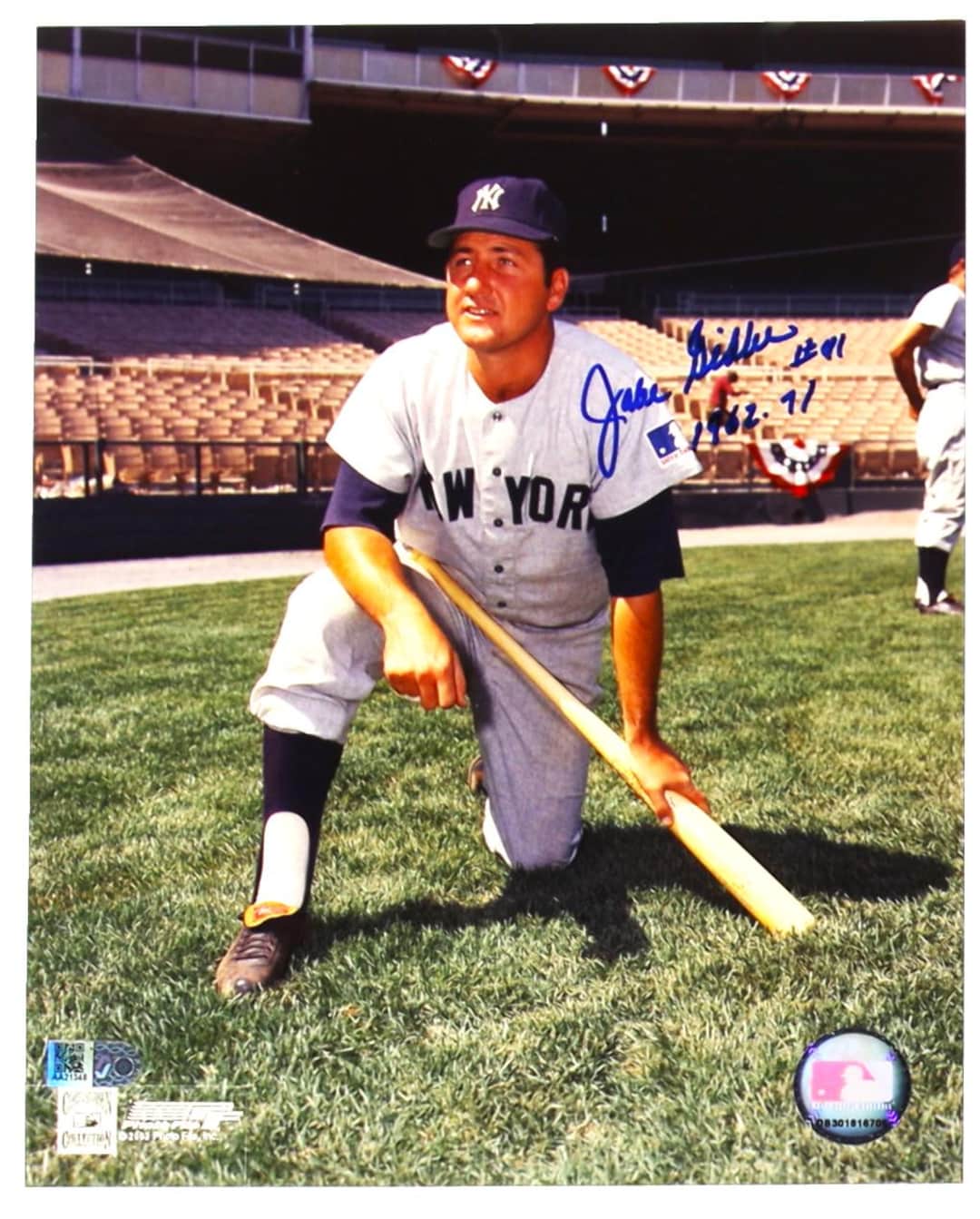 Jake Gibbs New Yankees Signed 8x10 Photo Inscribed "1962-71" (AIV) Free ...