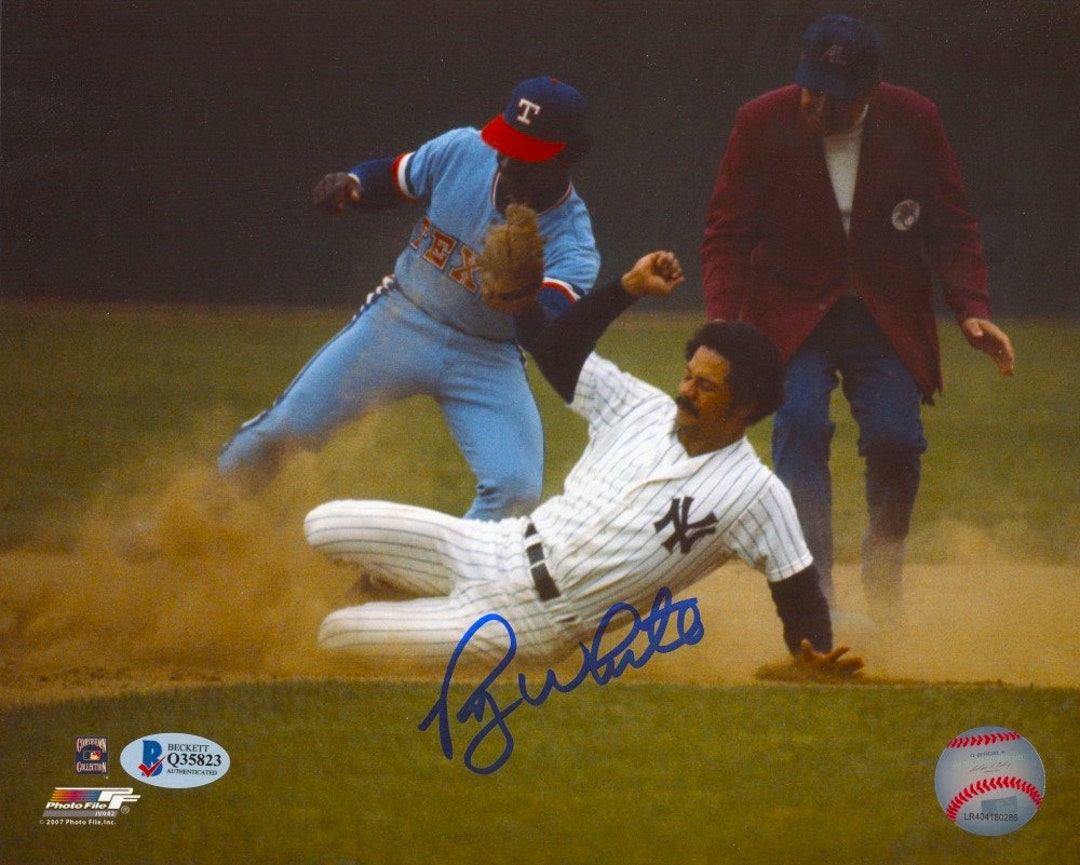 Roy White New York Yankees Signed Vintage 8x10 Photo (beckett Hologram ...