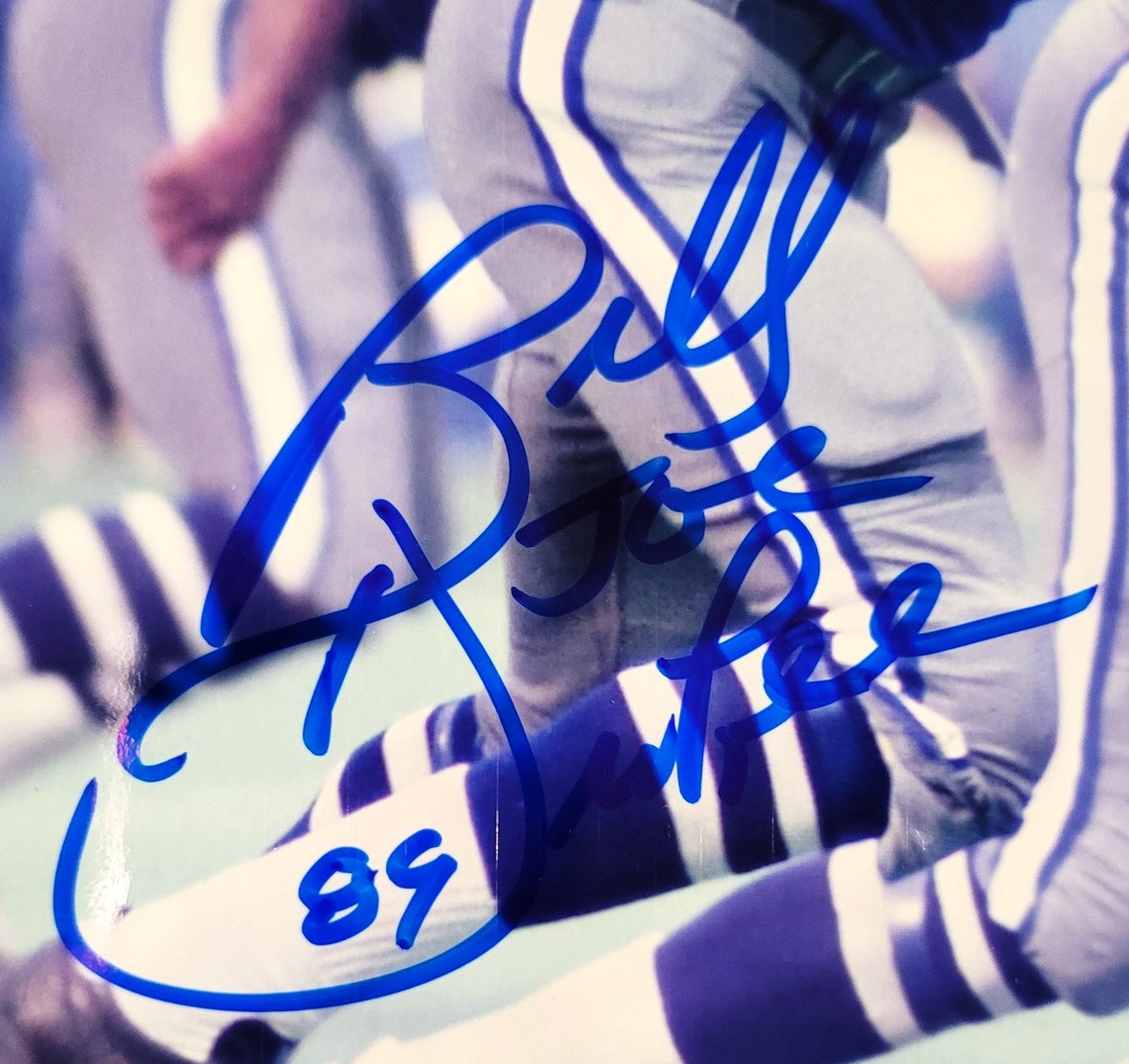 Billy Joe Dupree Dallas Cowboys Signed Vintage 8x10 Photo (PSA)- Free ...