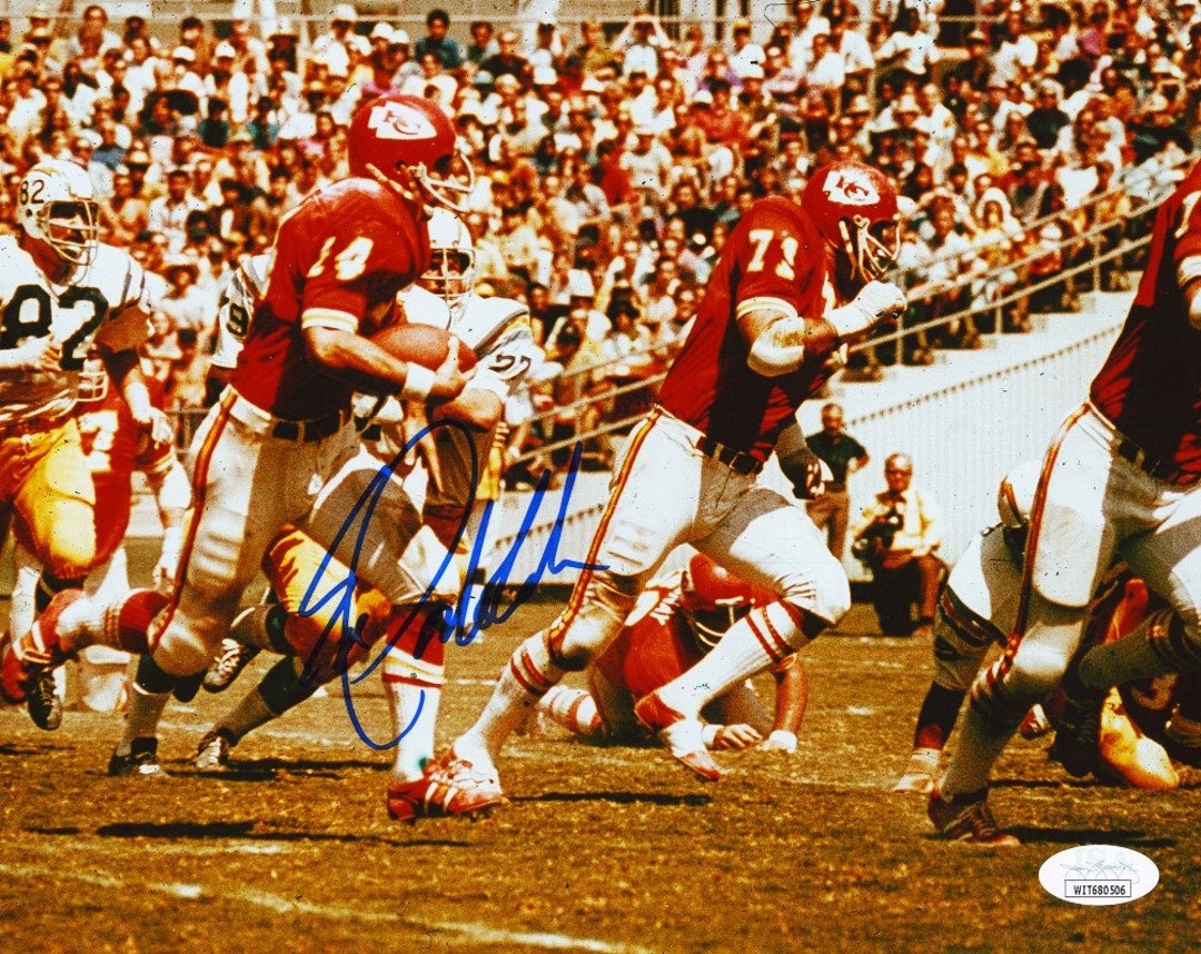 Ed Podolak Kansas City (NFL) Signed 8x10 Photo (JSA) - Free Shipping - Etsy