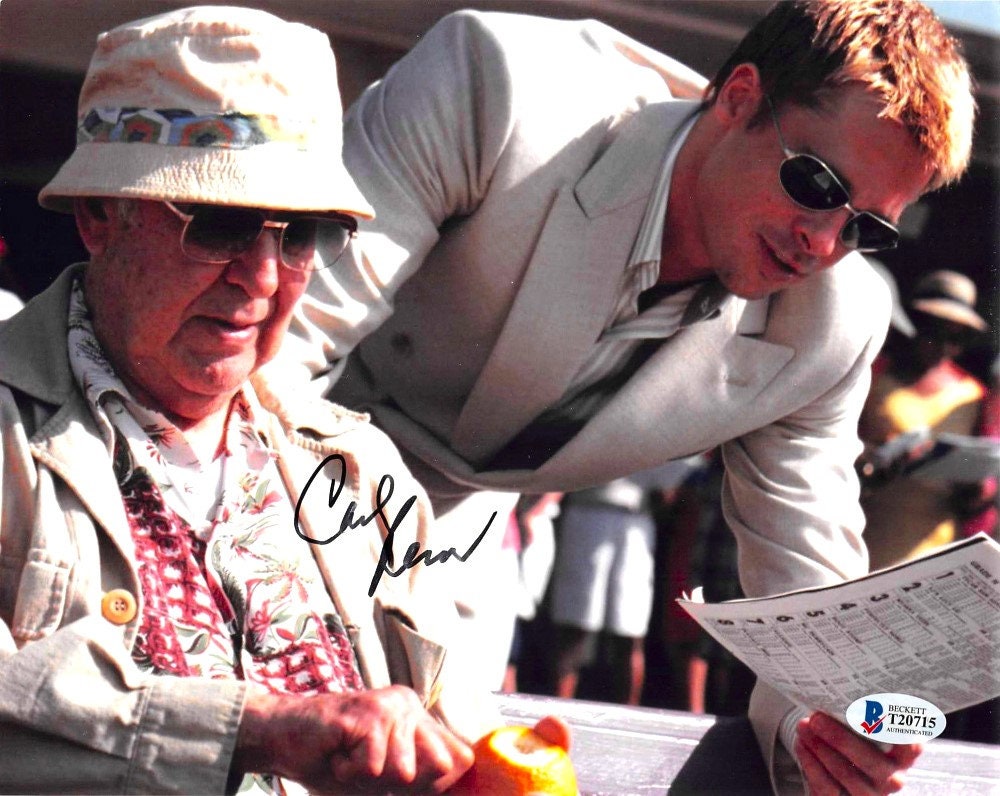 Carl Reiner Legendary Actor, Comedian & Director Signed "ocean's Eleven ...