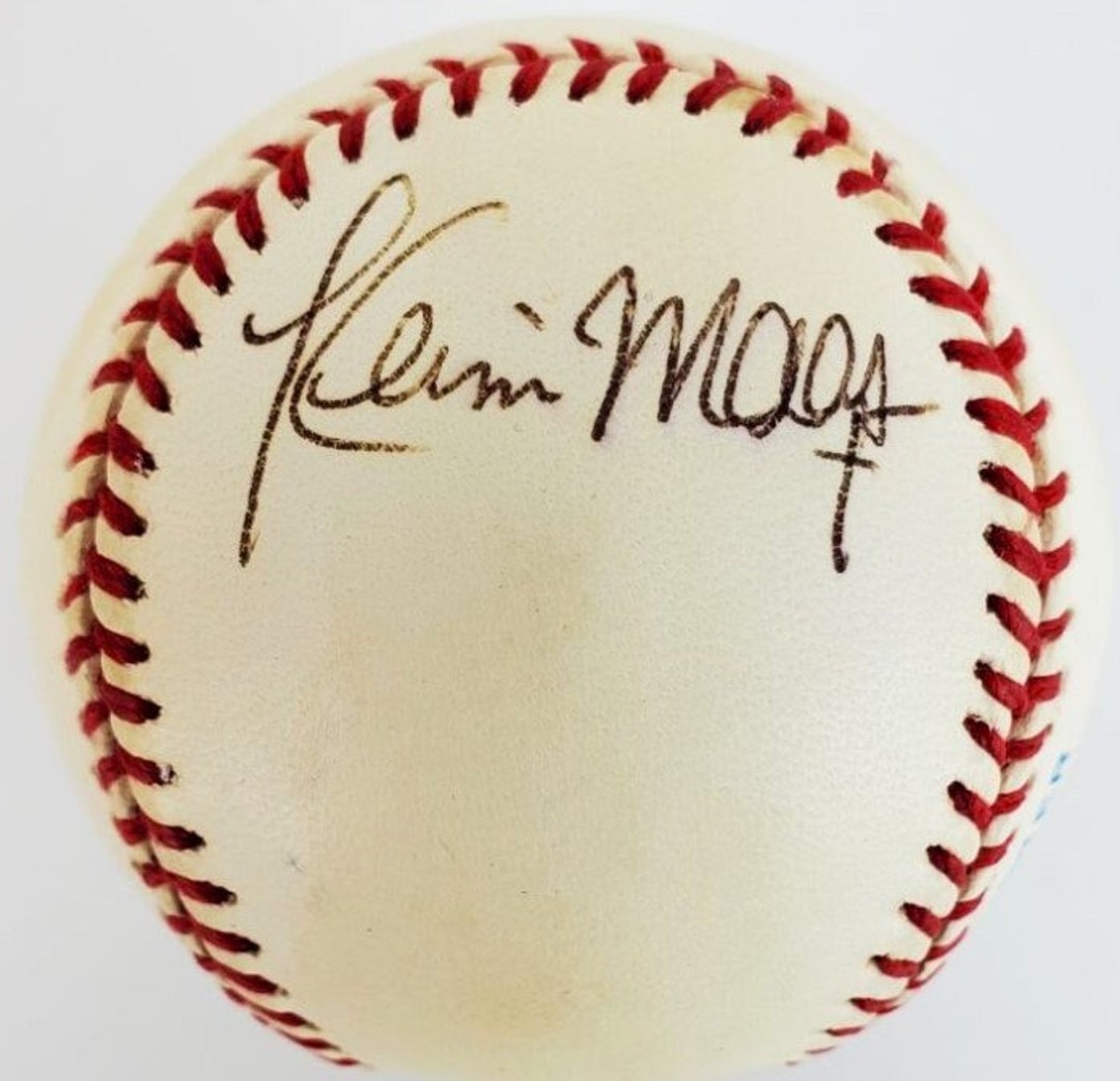 Kevin Maas New York Yankees Signed OAL Bobby Brown Baseball With Ball ...