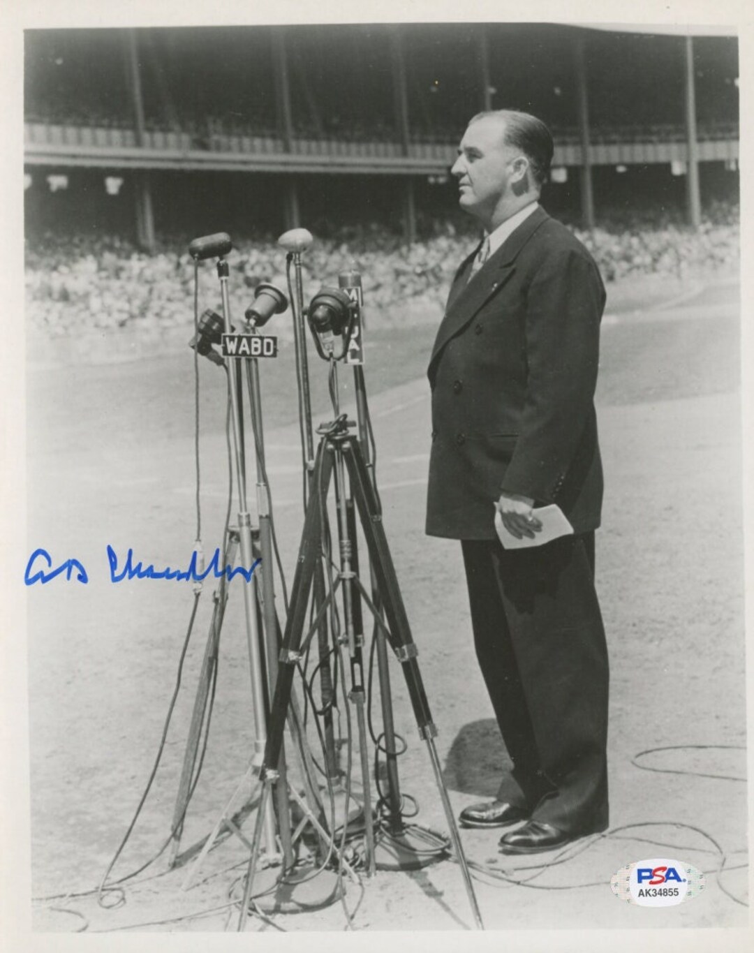 Happy Chandler Second Commissioner of Major League Baseball & Hall of ...