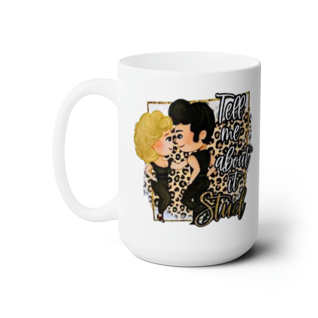 15oz Grease Movie Mug Olivia Newton John John Travolta - Etsy