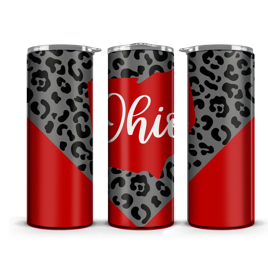 Ohio Tumbler Designs Ohio State 20oz Skinny Tumbler Sublimation Designs ...