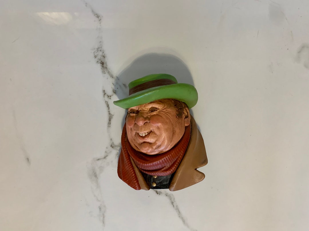 Bossons Chalkware | Head Wall Plaque * Tony Weller * DATED 1964 ENGLAND ...