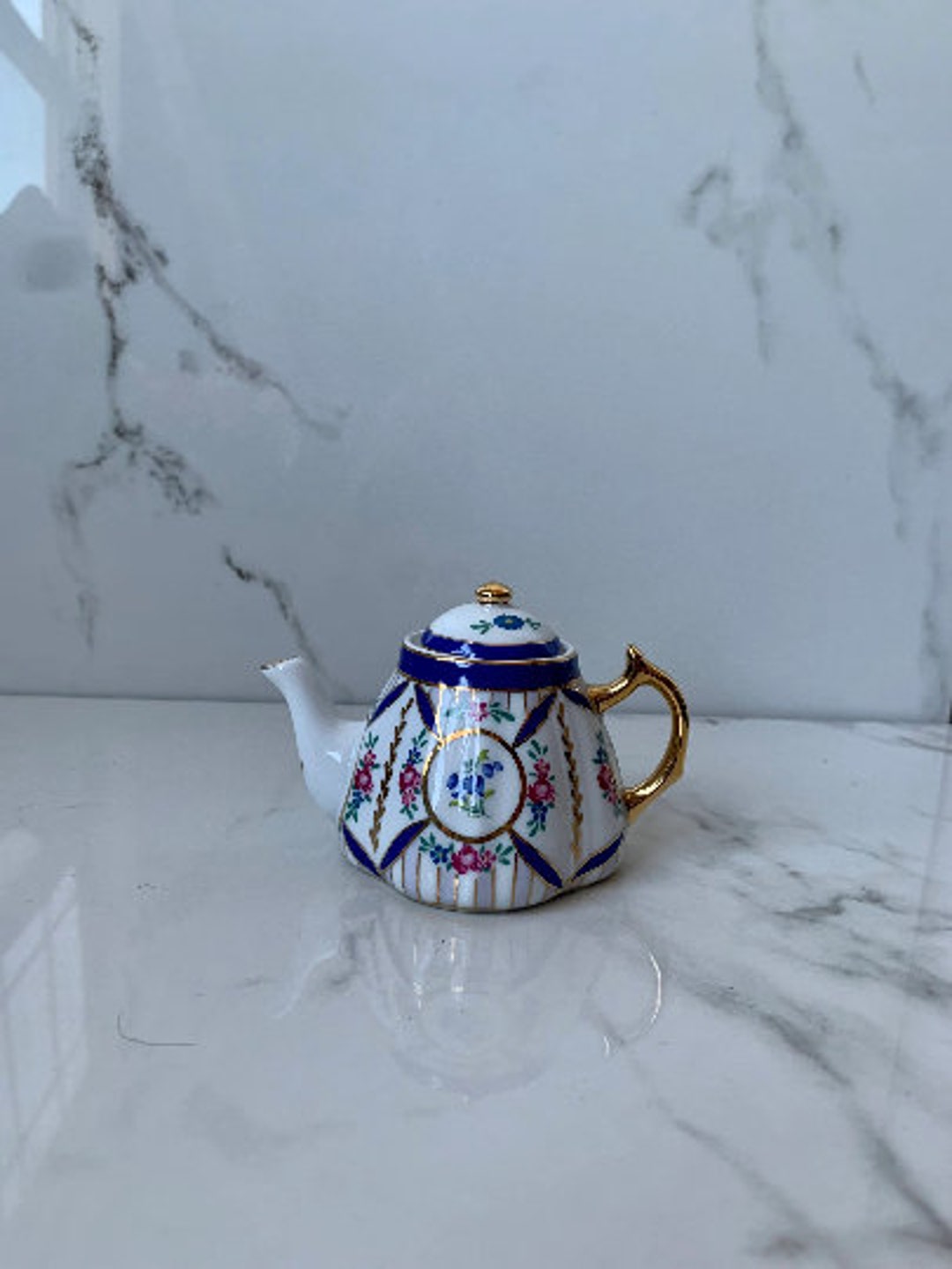 Vintage Miniature Collectable Teapot - Etsy