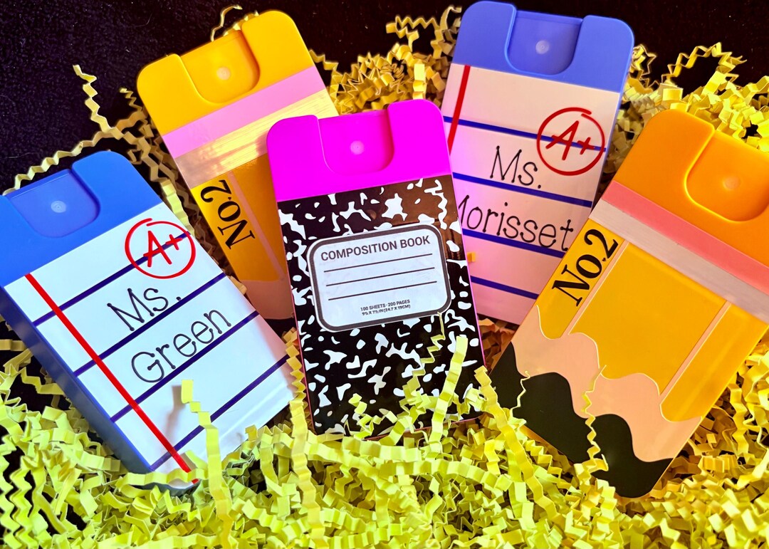 Back to School Custom Hand Sanitizers – Teacher Gifts | Team Gifts | 3 ...