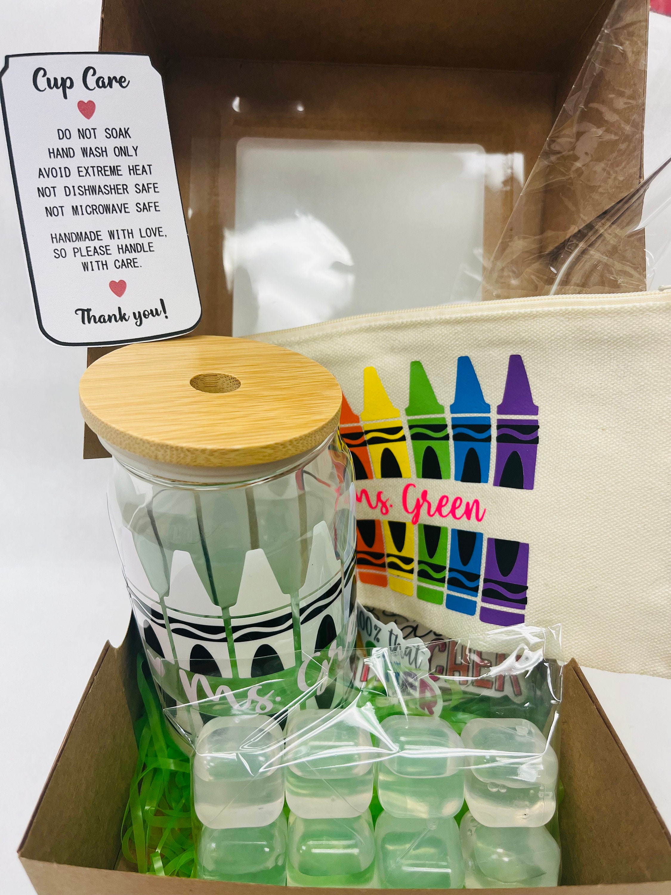 Personalized Teacher Box - Etsy