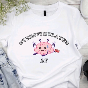 Overstimulated AF SVG - Etsy