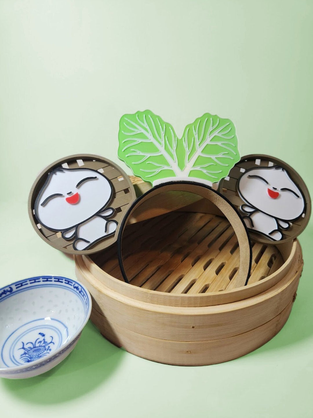 Pixar Chinese Bao Cute Mickey Ears | Unique 3D Printed Disney Ears ...