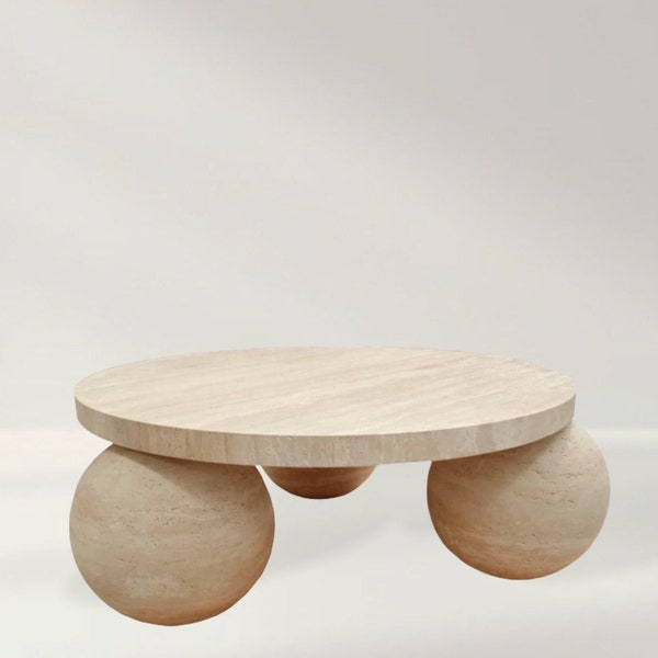 Travertine Coffee Table - Etsy