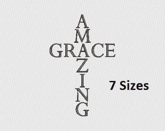 Amazing Grace Embroidery / Celtic Woman Machine Embroidery Design ...